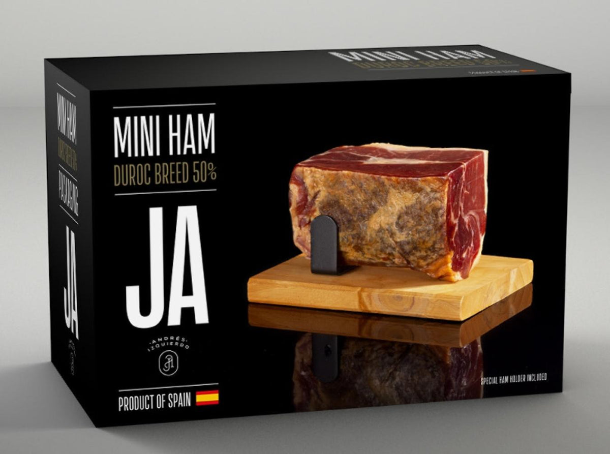 Spaanse mini ham bestellen - Jamon Duroc 800 gram – Iberico Fino